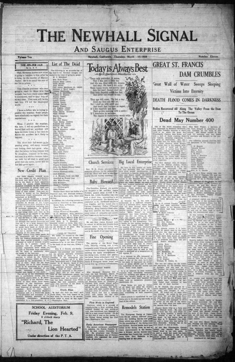The Signal turns 105 today